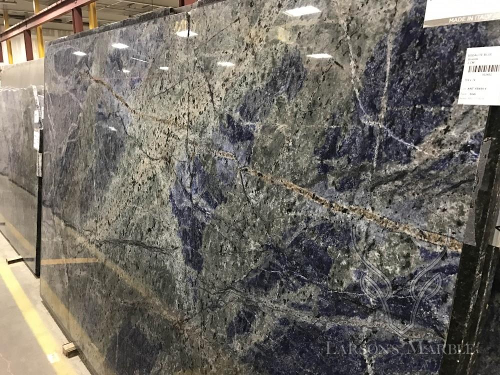 Soda Lite Blue Granite - Larson's Marble Countertops La Pine OR